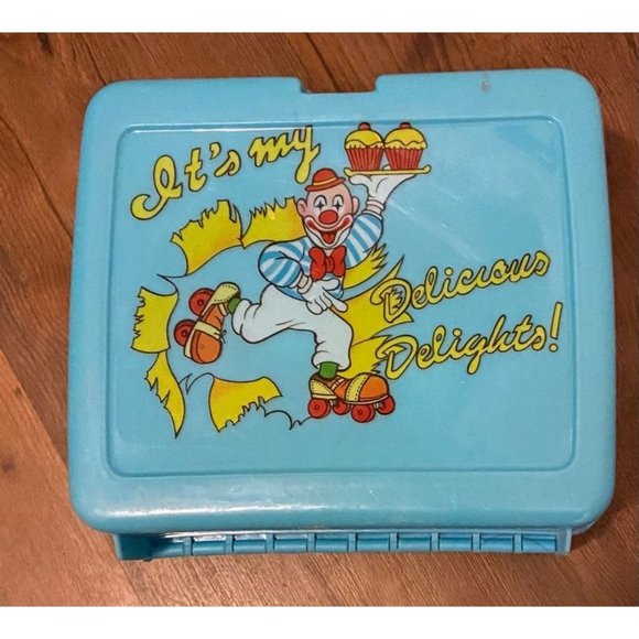 Thermos | Other | Rare Vintage Clown Lunch Box Thermos | Poshmark